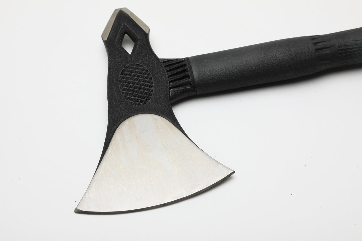 14Inch Classic Axe Blade Nylon Handle Tactical Camping Training Huntin ...